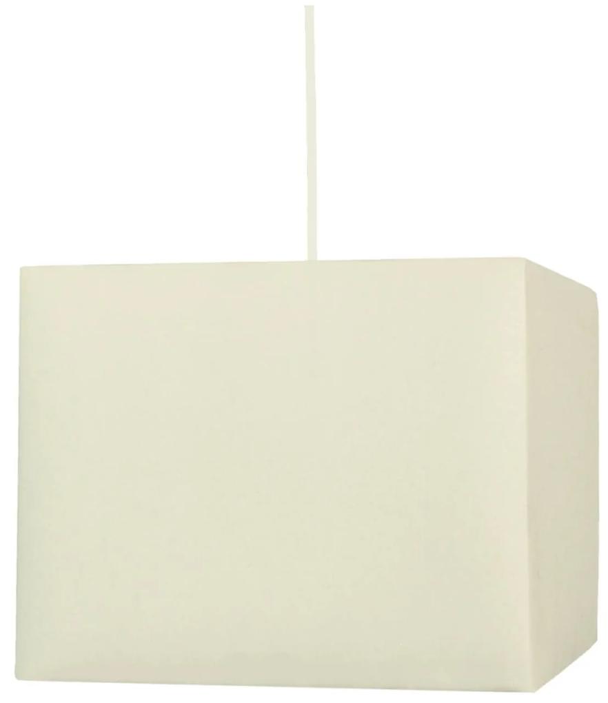 Moderní závěsné osvětlení MARIANO, 1xE27, 60W, krémové Clx