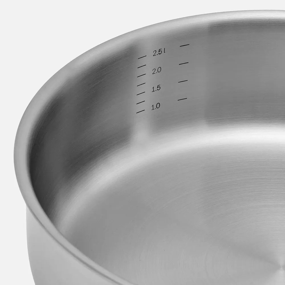 Nerezová pánev s poklicí ø 24 cm Lucca 4.0 Standard – FABINI