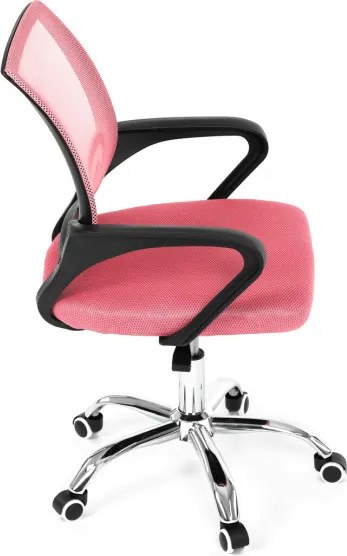 Dětská otočná židle růžová KA-L103 PINK