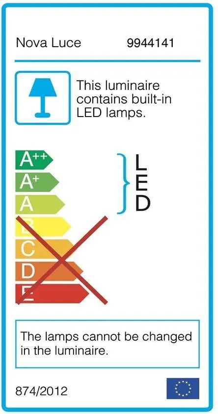NV 9944141 Venkovní zapuštěné svítidlo do zdi JOYA černý hliník LED 3W 3000K 100-240V 21st. IP65 - NOVA LUCE