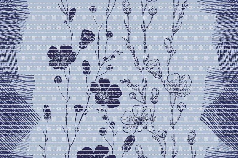 Dekomarin koupelnová PVC předložka D-142A 65cm x 15m