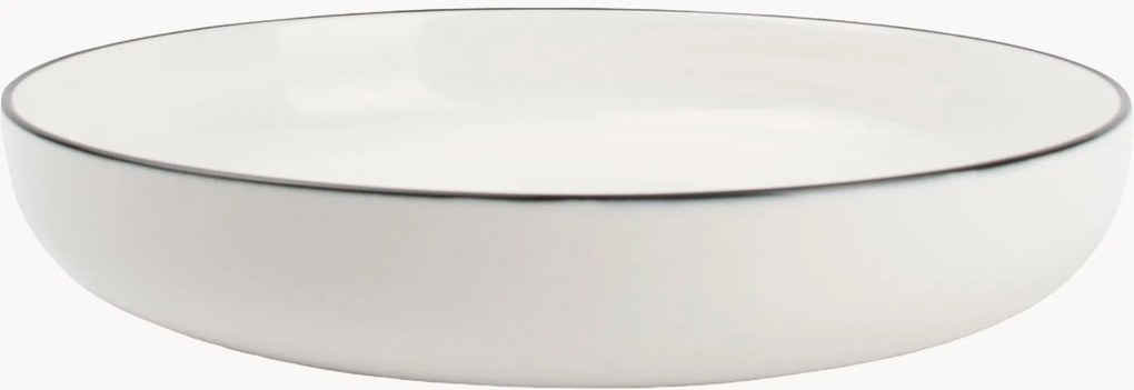 Sada hlubokých talířů z porcelánu Studio Base, 4 díly