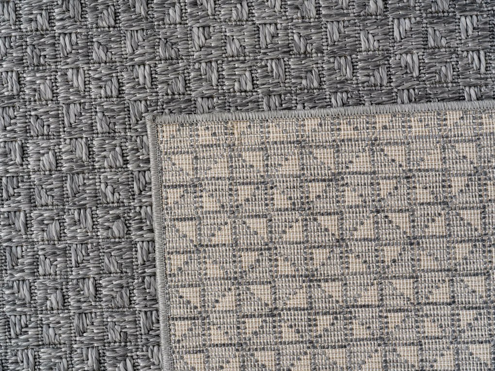 Ayyildiz, AKCE: 160x230 cm Kusový koberec Ibiza 1903 grey - na ven i na doma, šedá, chodba / předsíň
