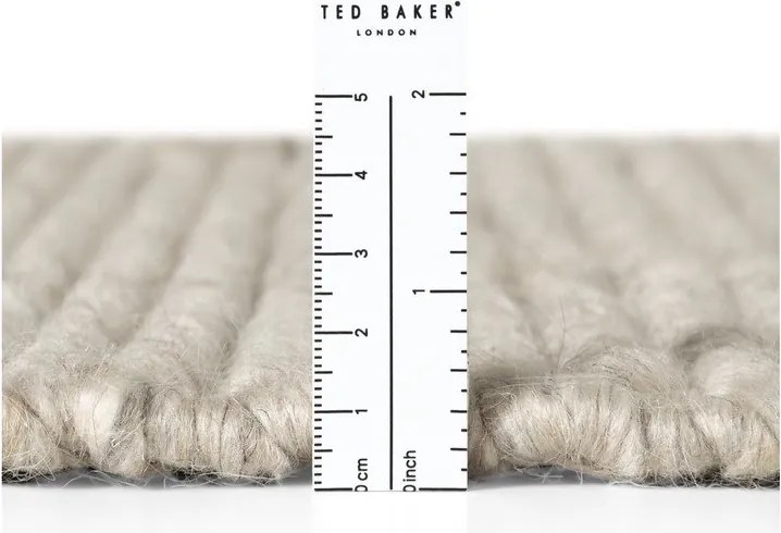 Krémový ručně tkaný vlněný běhoun 80x250 cm Camden Parker – Ted Baker