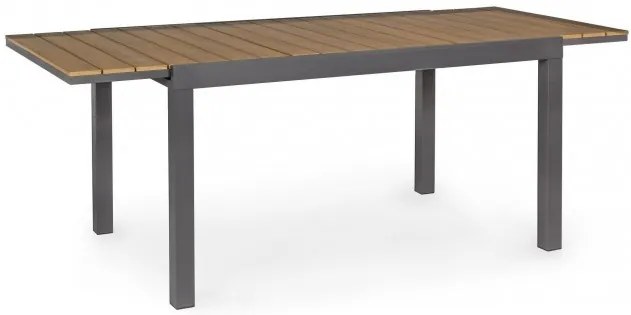 BIZZOTTO Rozkládací zahradní stůl ELIAS 140x90 cm antracit 0662179