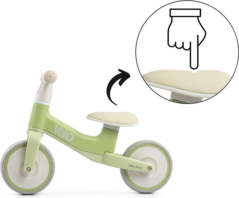 Dětské balanční kolo Milly Mally Velo Green