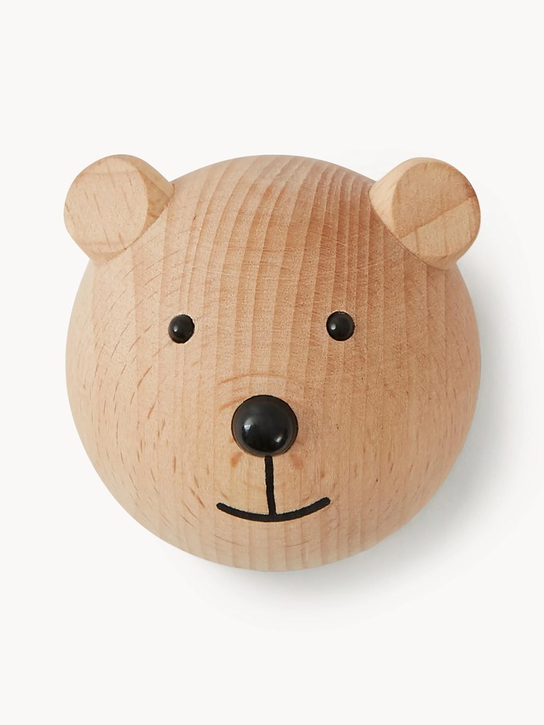 Nástěnný háček z bukového dřeva Bear