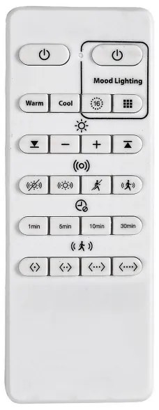Rabalux - LED RGB Stmívatelné stropní svítidlo se senzorem LED/28W/230V + DO