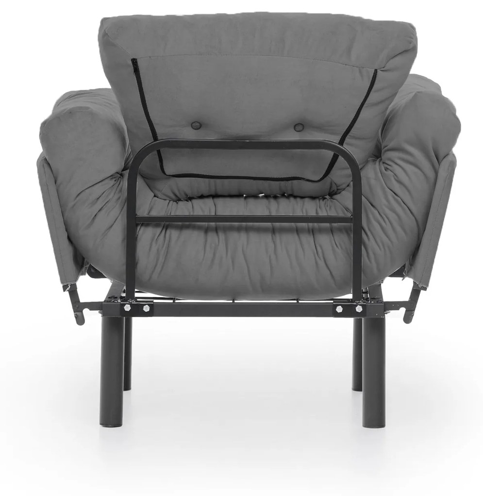 Atelier del Sofa Křeslo Nitta Single - Grey, Šedá