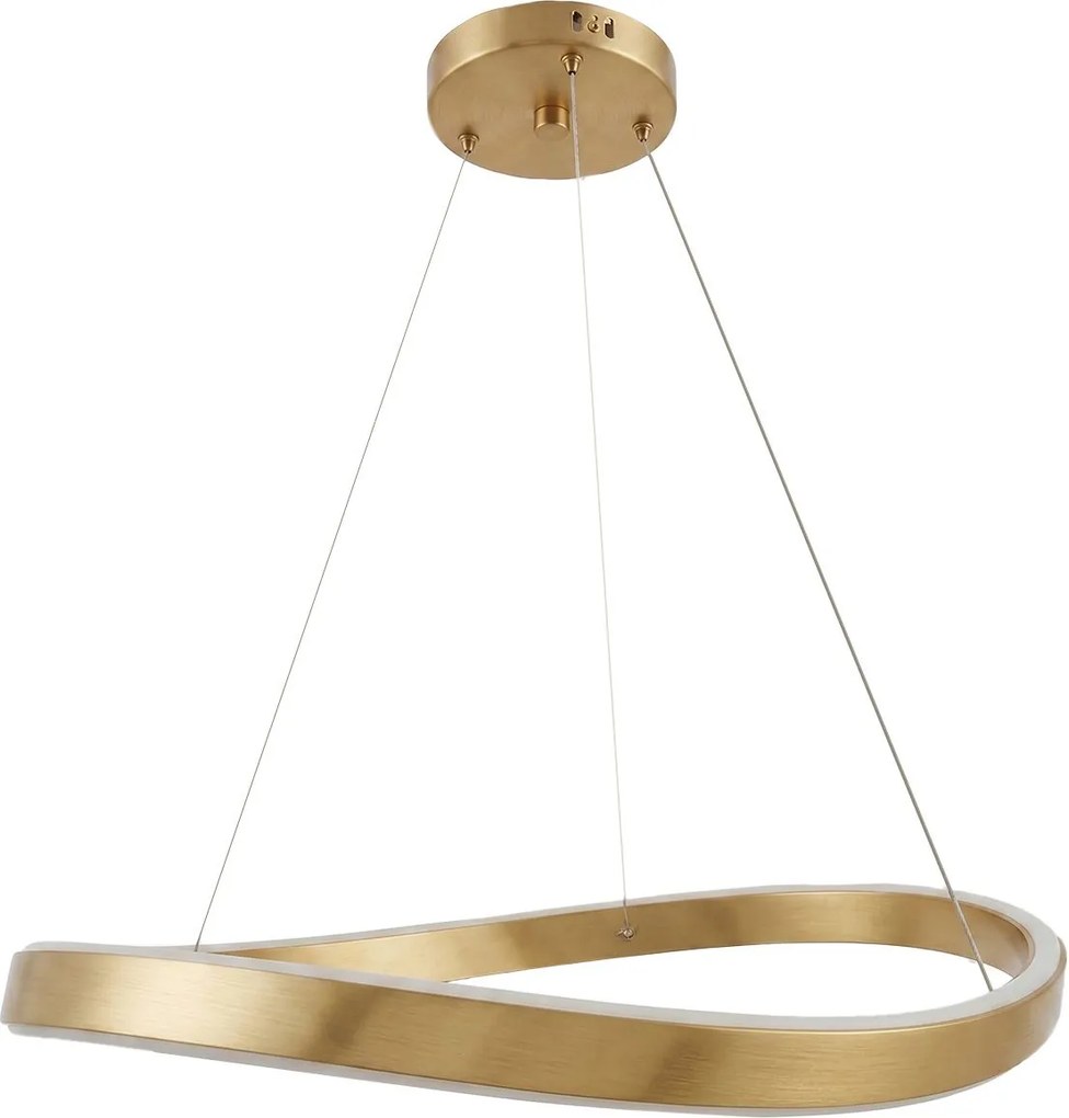 Toolight Rea, ZÁVĚSNÁ STROPNÍ SWE069-CP 80cm BRUSH GOLD, OSW-30231