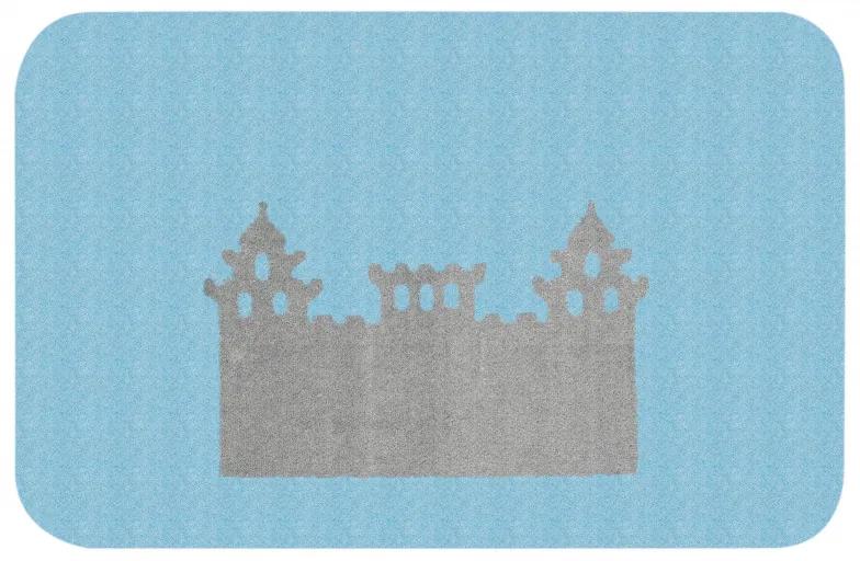 Dětský kusový koberec Ninos 103076 | modrý Typ: 67x120 cm