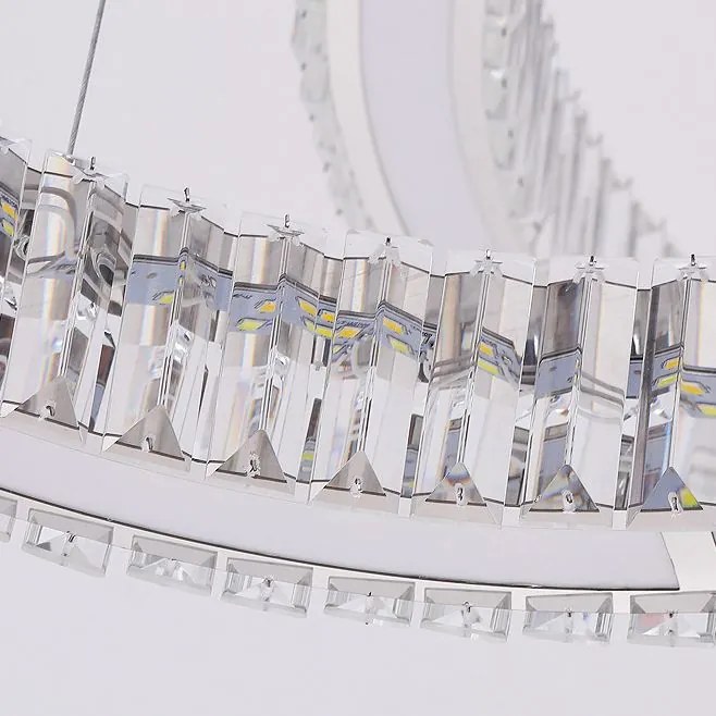 Toolight Toolight, LED závěsné svítidlo 24W 4000lm APP1079-CP, zlatá, OSW-08891