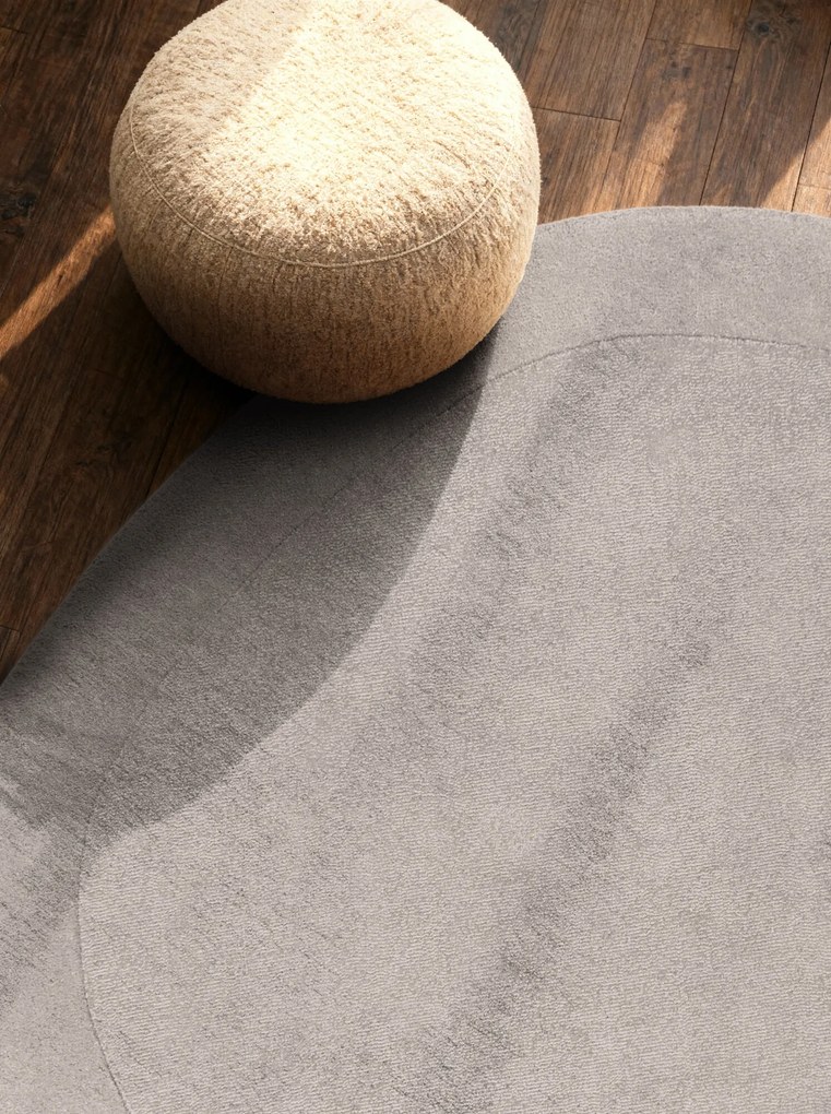 Villeroy & Boch Kusový koberec Kivi 106287 Grey, 160x160 (průměr) kruh, šedá, ložnice