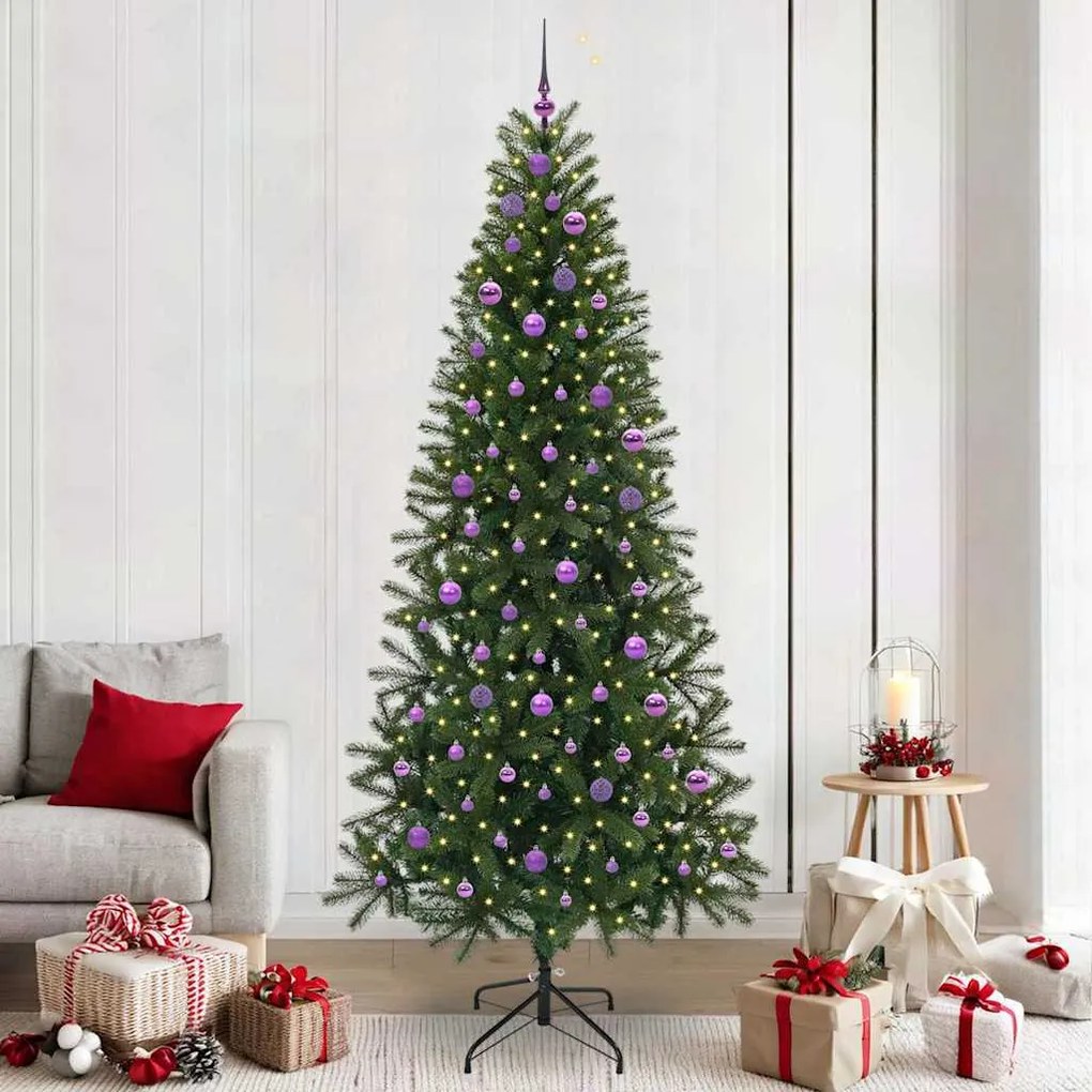 Umělý vánoční stromeček Zelená 240 cm PE a PVC 3397386