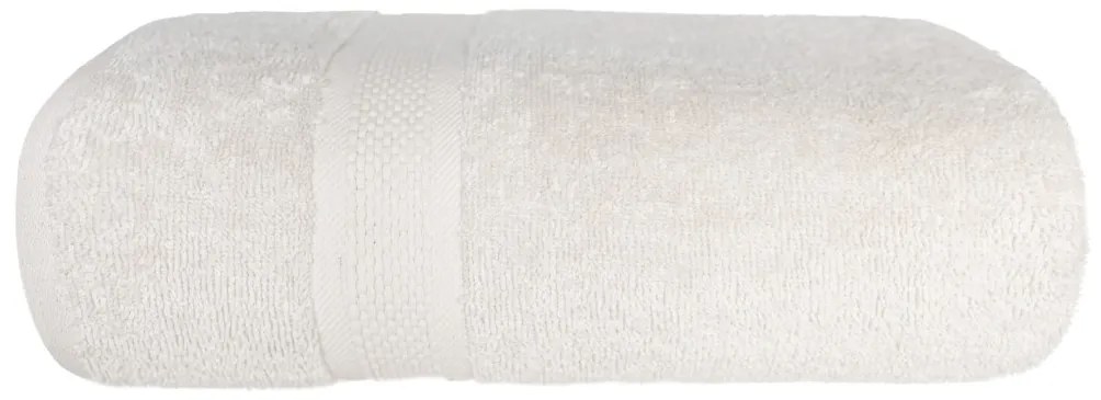 Bavlněný froté ručník LEO 70x140 cm krémový