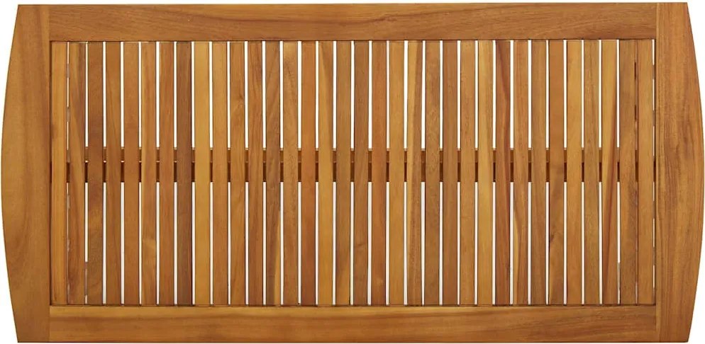Konferenční stolek 102 x 50 x 43 cm masivní akáciové dřevo 310255
