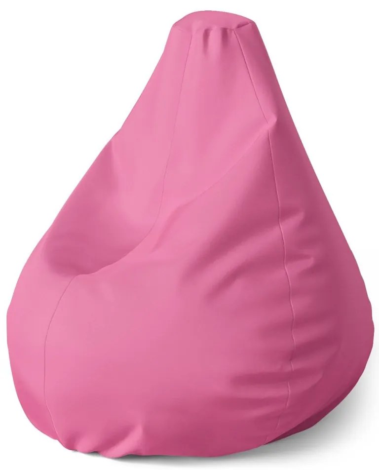 Sedací vak Pear azalkově růžová, růžová