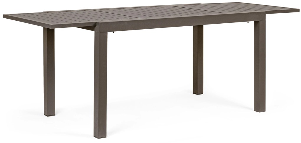 BIZZOTTO Rozkládací zahradní stůl HILDE 140x77 cm hnědý 0662980
