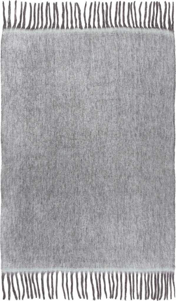 Pléd Cozy 130x170cm grey-mint