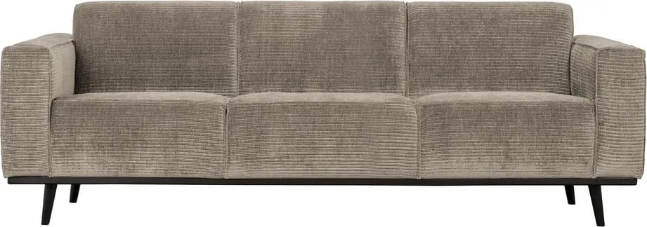 Světle šedá pohovka 230 cm Statement – WOOOD