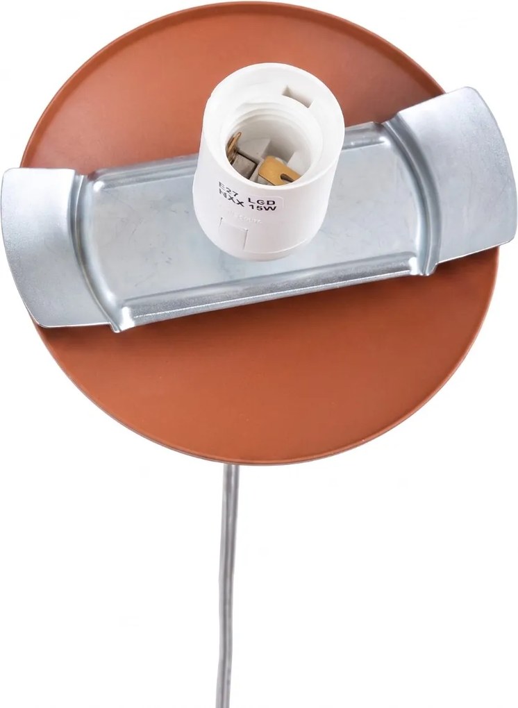 Sollux Lighting Závěsné svítidlo UGO 30 okrově červené