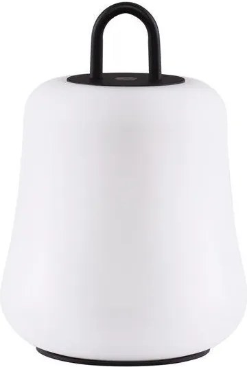 NV 9002877 Venkovní stolní lampa JIGRA černý hliník a akryl LED 2W 3000K 3,7V 339st. IP54 vypínač na těle / USB kabel - NOVA LUCE