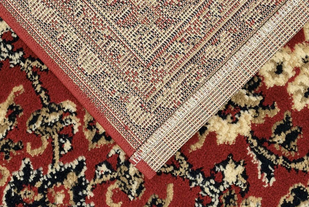 Sintelon, Kusový koberec Teheran Practica 59/CVC, 200x300, červená, chodba / předsíň