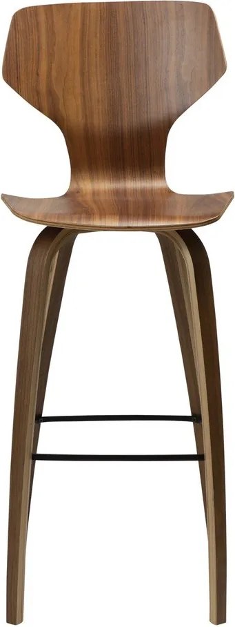 Barová židle v tmavě přírodní barvě (výška sedáku 75 cm) S.I.T – DAN-FORM Denmark