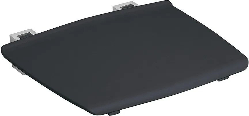 GELCO sklopné sedátko do sprchového koutu 32,5x32,5 cm, tmavě šedá GS120G