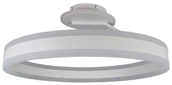 LED Stmívatelný přisazený lustr LED/86W/230V 3000-6500K bílá + dálkové ovládání