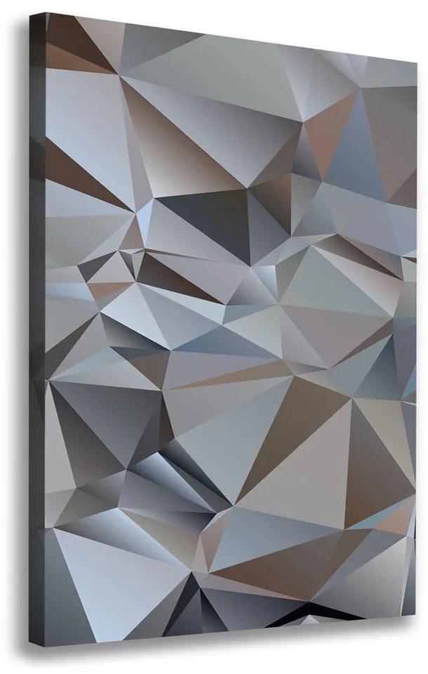 Wallmuralia Foto obraz na plátně Abstrakce trojúhelníky 70x100 cm