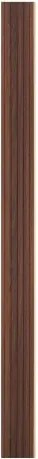 dřevěné lamelové akustické panely 8 ks 243,8 × 15,2 cm – tmavý teak