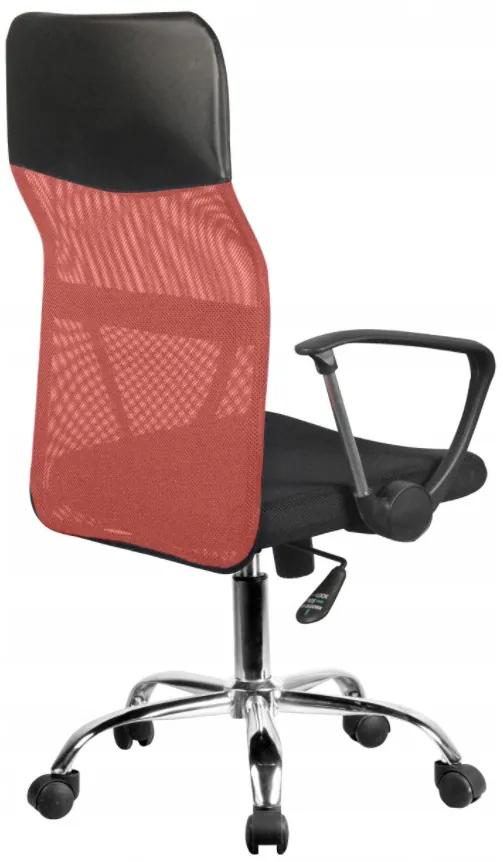 Otočná židle Nemo červená