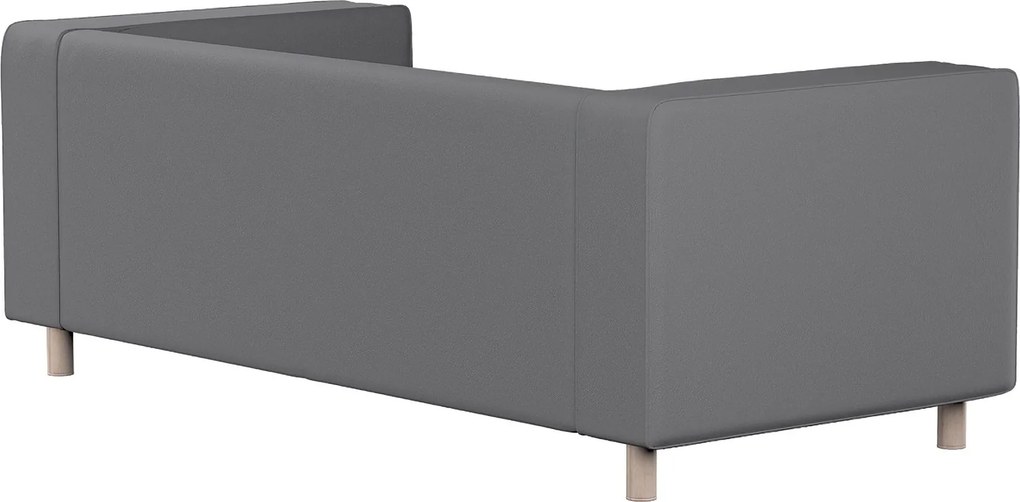 Potah na pohovku IKEA Klippan 2-místná barva šedá látka pletený vzor