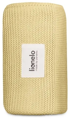 Lionelo - Bambusová deka BAMBOO BLANKET 75x100 cm Yellow Lemon