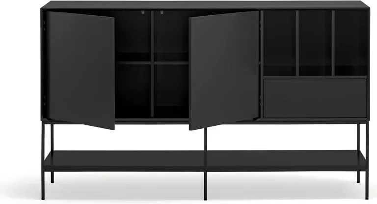 Černá komoda 166x98x45 cm Platt – Teulat