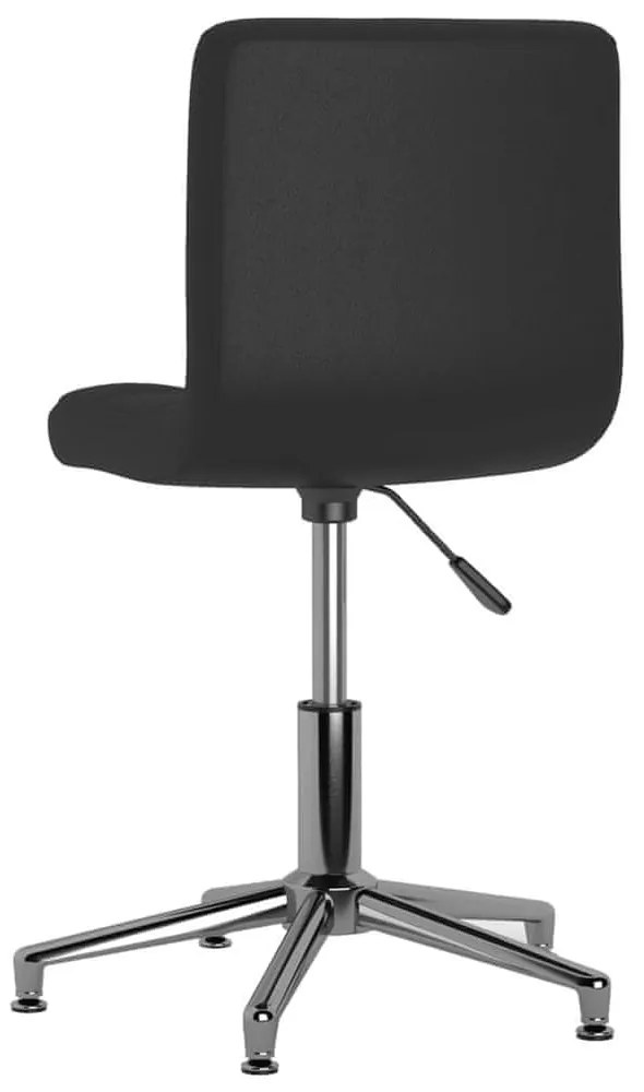 Petromila Otočné jídelní židle 2 ks černé umělá kůže