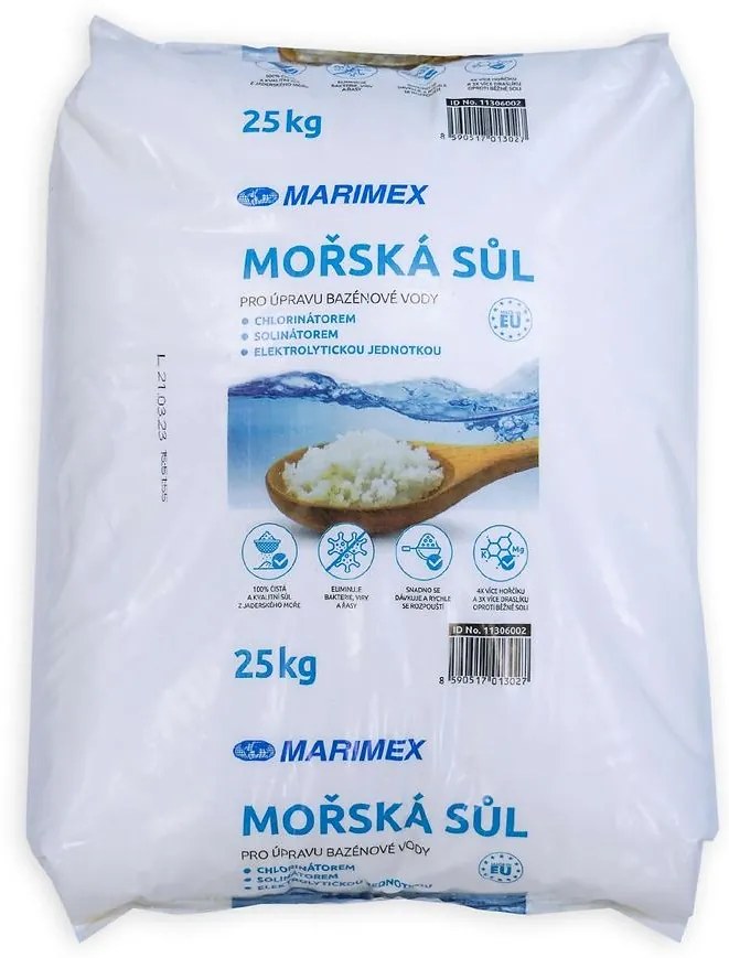 Sůl mořská 25 kg