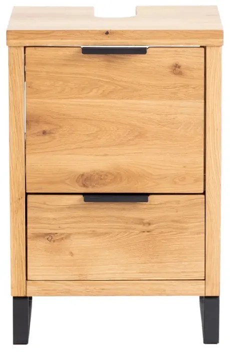 furniture-nabytek.cz - Masivní koupelnový set Sidora z divokého dubu, olejovaný, přírodní barva