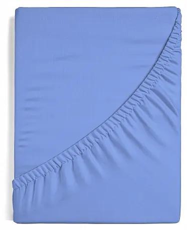 Matějovský napínací prostěradlo jersey Světle modré na matraci: 160 x 200 cm