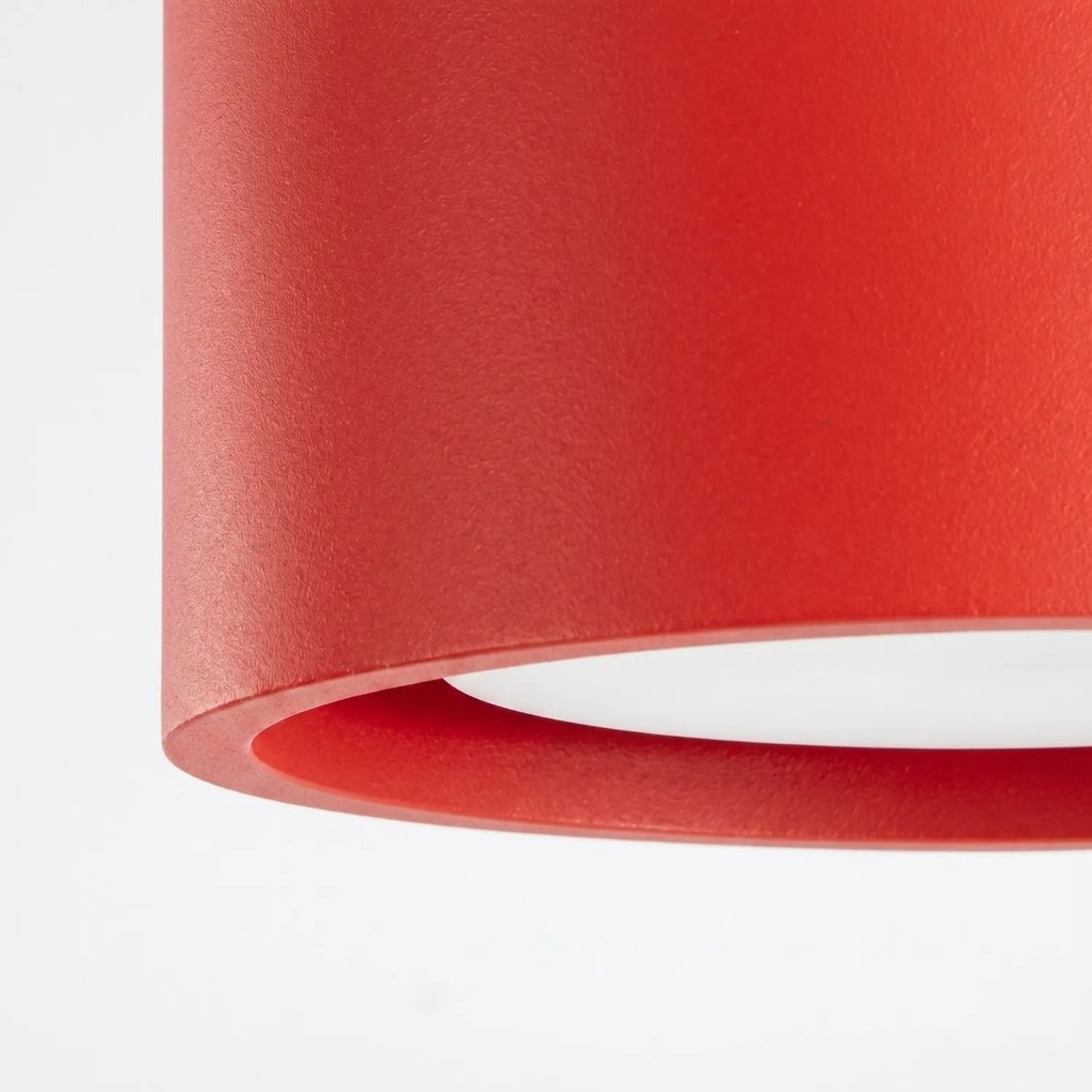 Sollux Lighting Stropní svítidlo MODO 3 červené GX53
