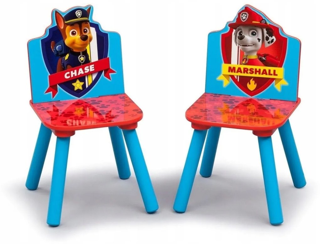 bHome Dětský stůl s židlemi Tlapková Patrola záchranáři