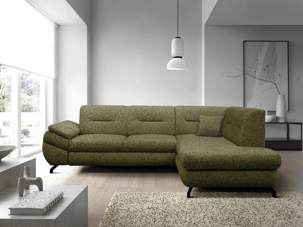 XXXLutz ROHOVÁ SEDAČKA, textil, zelená MID.YOU - Sedací soupravy - 001574006906