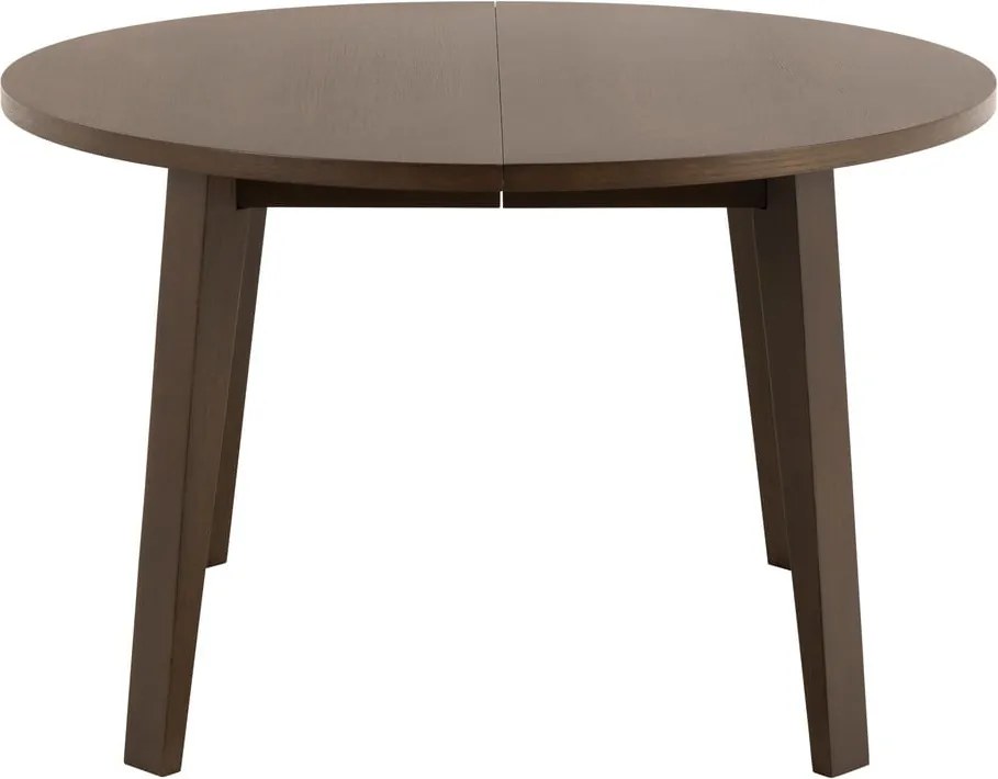 Kulatý rozkládací jídelní stůl s přídavnou deskou v dekoru dubu ø 120 cm A-Line – Actona