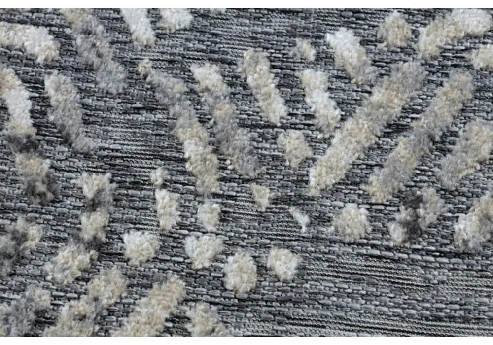 Kusový koberec Heksa šedý 80x250cm