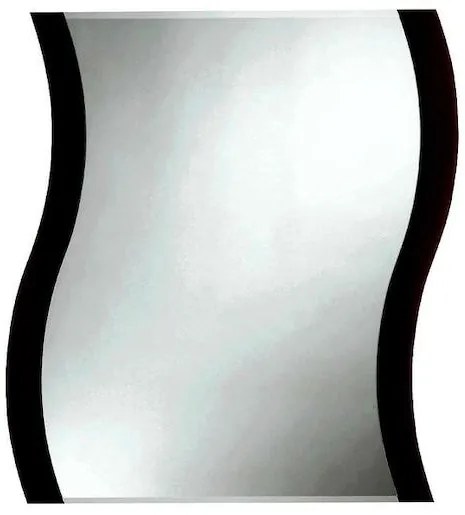 Amirro Storm Black zrcadlo s fazetou 65x50 cm černá 711-737s ZST6550B