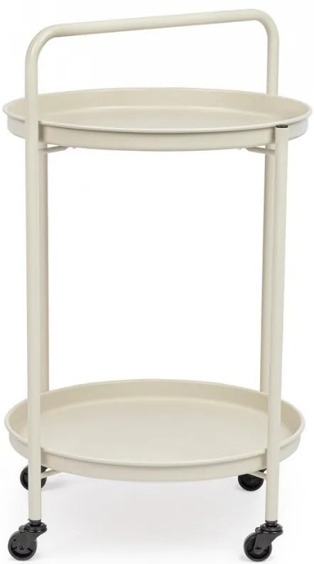 BIZZOTTO Zahradní vozík AUSTIN krémový ø44,5 cm