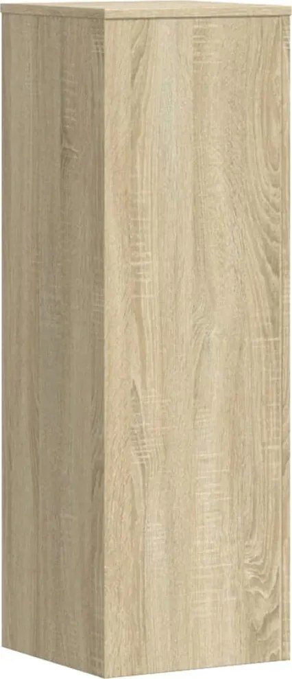 vidaXL Stojany na rostliny 2 ks 33x33x100 cm kompozitní dřevo [3307882] Barva: Bílá