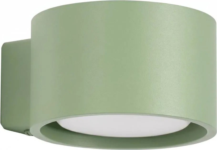 Sollux SL.2469 - Nástěnné svítidlo MODO 1xGX53/10W/230V zelená