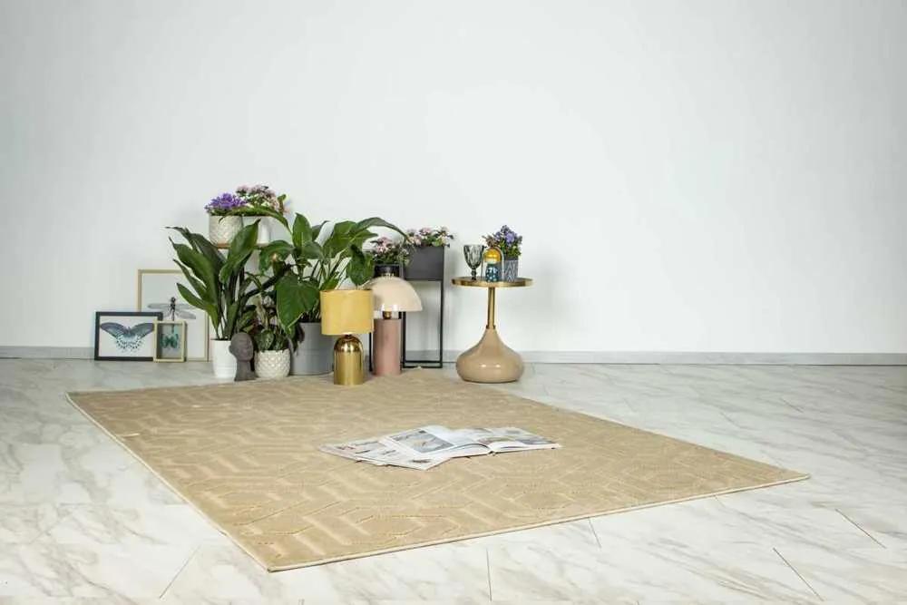 Lalee Kusový koberec Amira 202 Beige Rozměr koberce: 200 x 290 cm